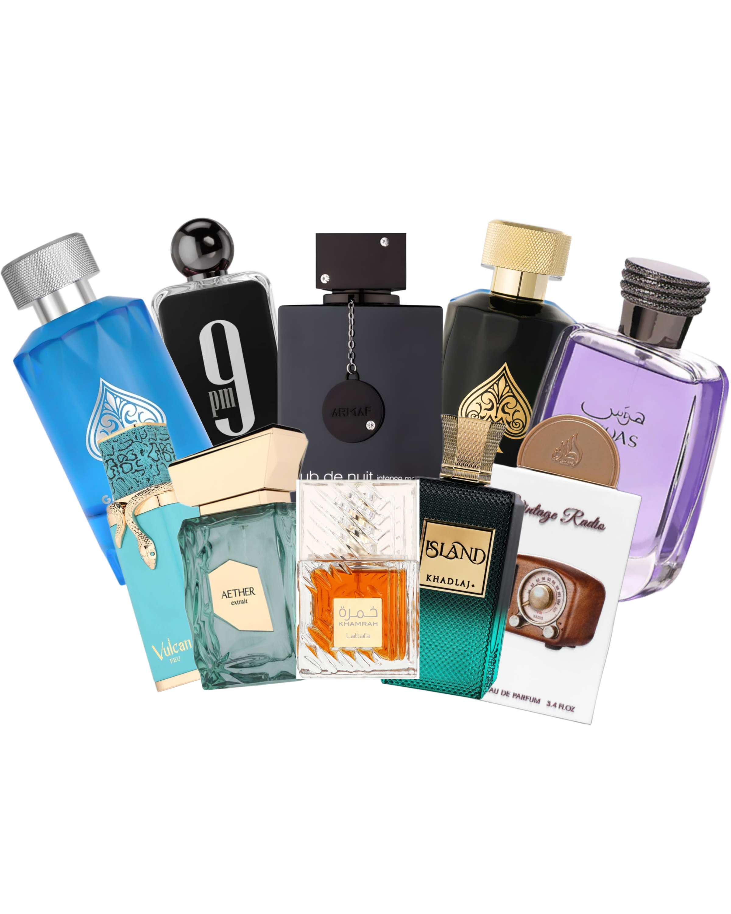 Mega Clone Fragrance Sample Set – Ben's Fragrances